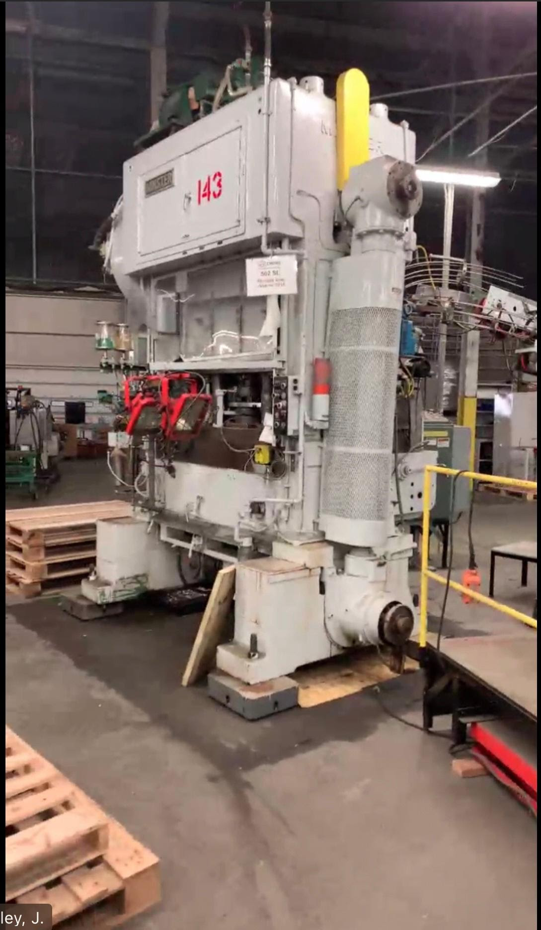 Used Complete End Making line for 502 Dia Easy Open Ends