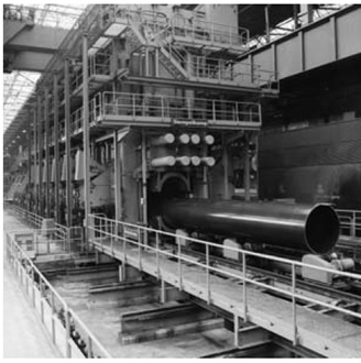 Manufacturing Process of SAW Pipes